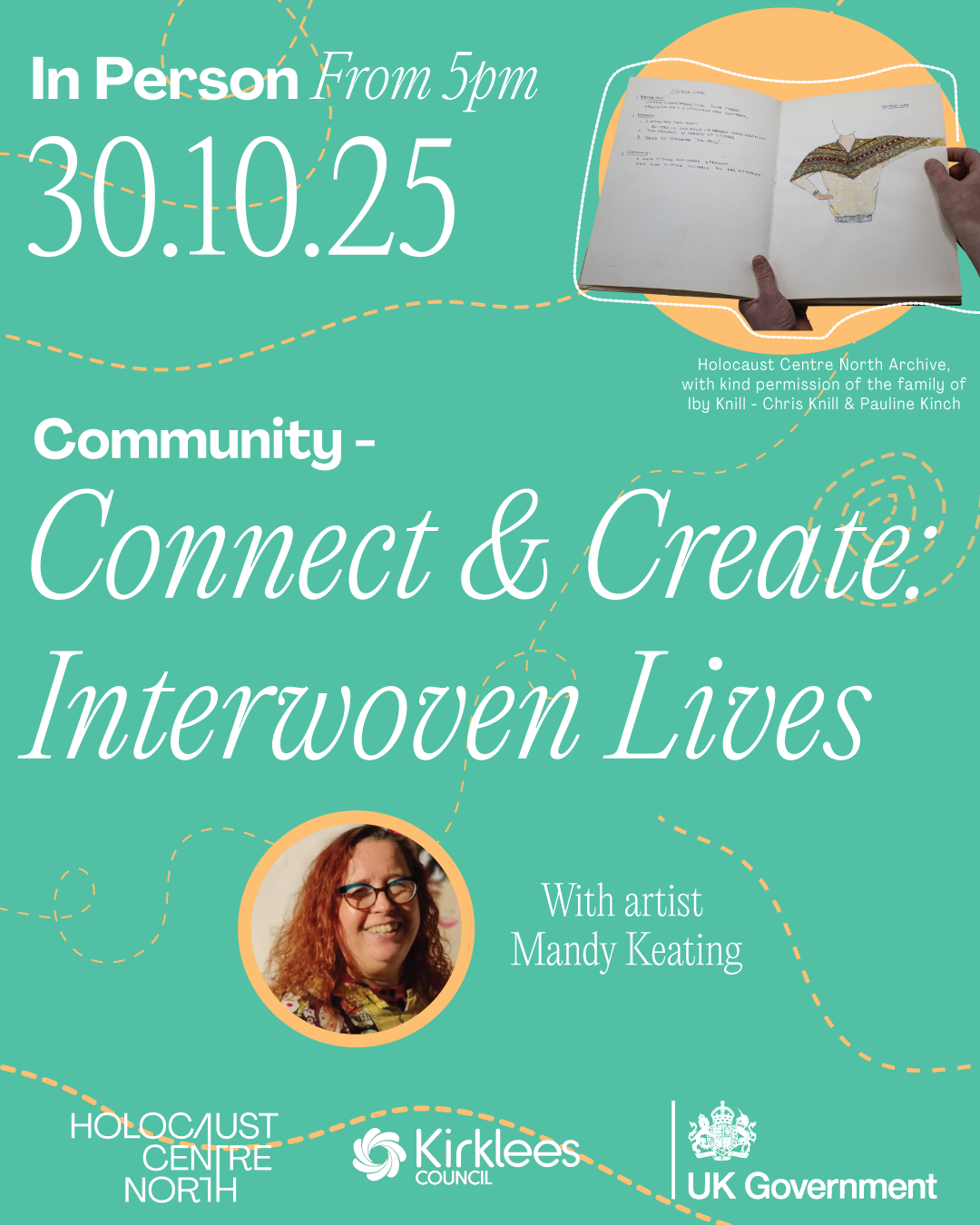 Connect & Create: Interwoven Lives · Holocaust Centre North